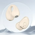 IMossad Clip On Bluetooth Earbuds Non-In-Ear Wireless Earpieces – Long ...