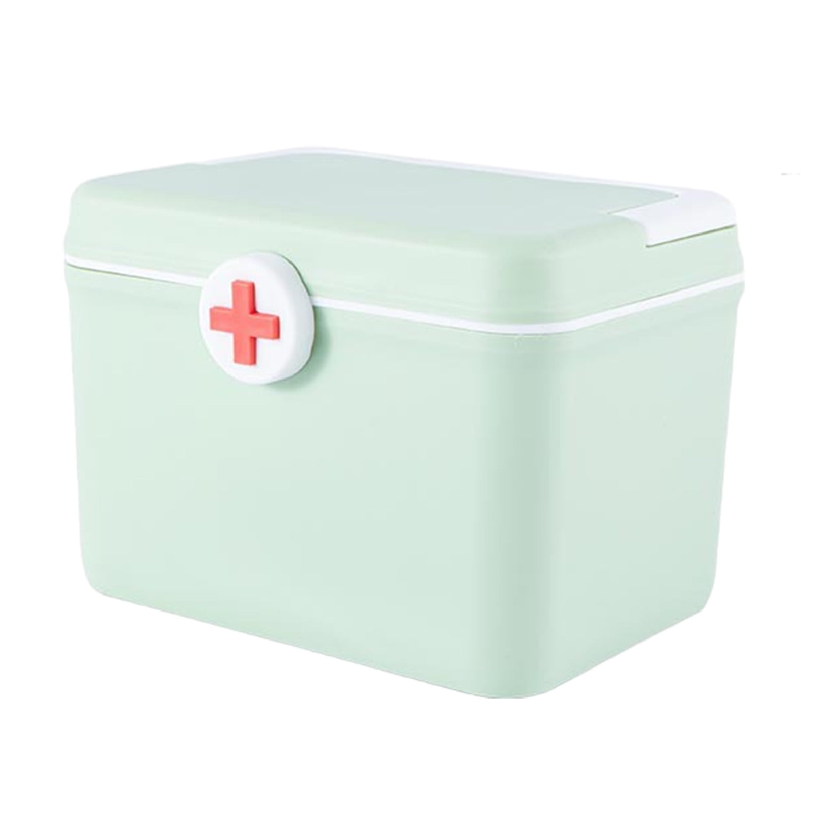 IMossad First Aid Medicine Box Supplies Kit Organizer - Empty Plastic ...