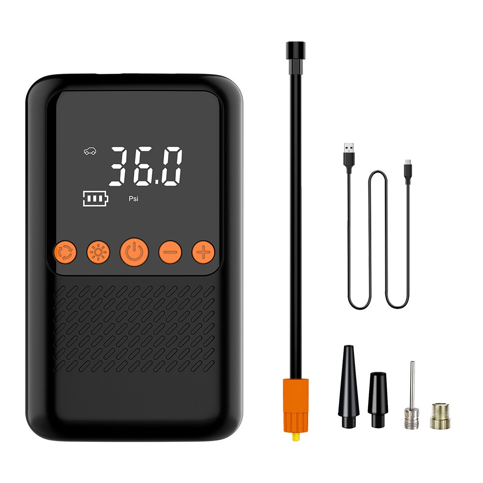 IMossad Handheld Mini Portable Tire Inflator Pump - Electric Bicycle ...