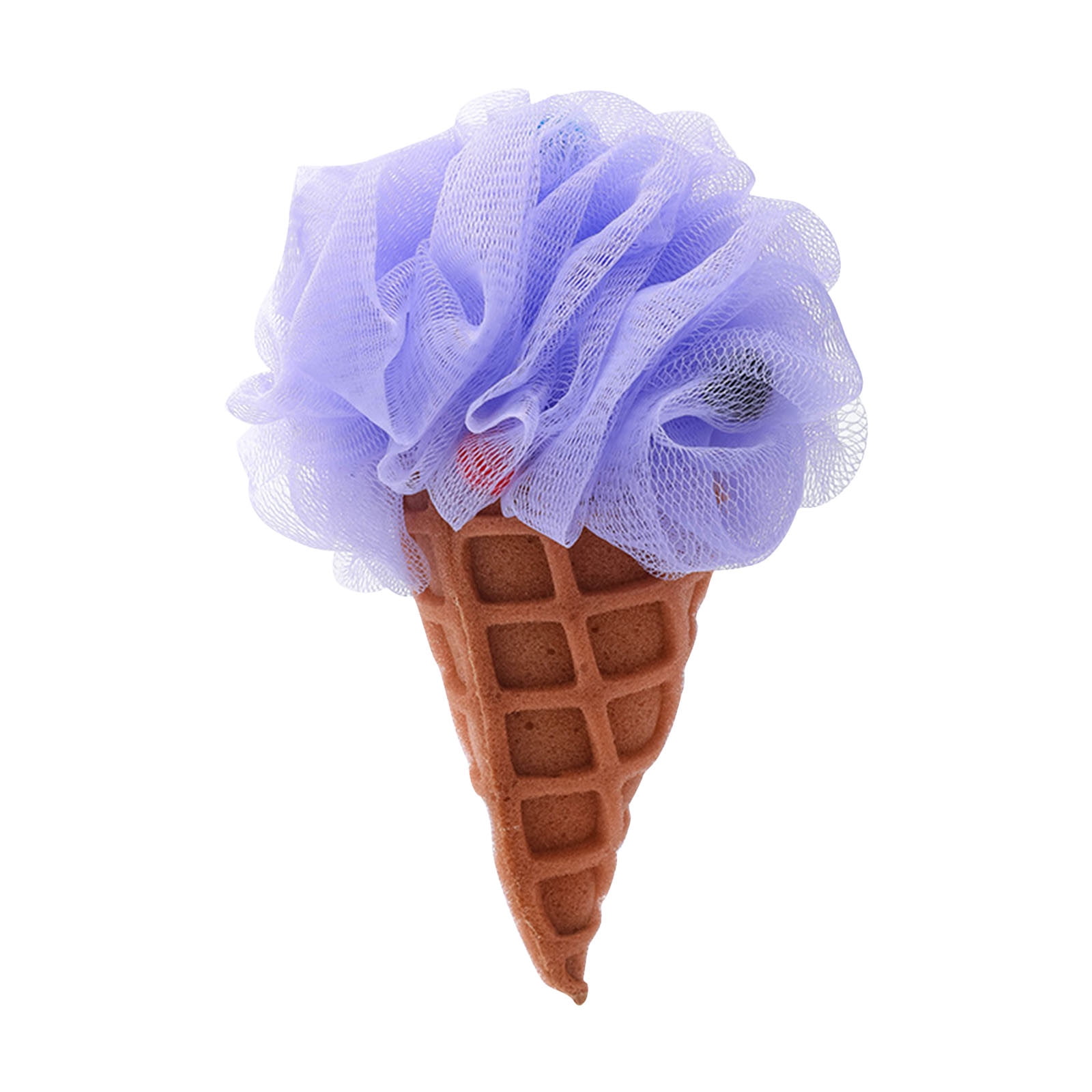 IMossad Kids Loofah Ice Cream Cone Bath Sponge Kids Bath Shower Sponge ...