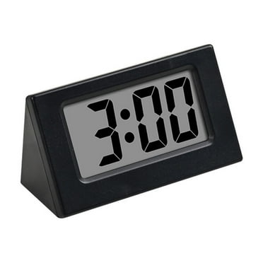 Mini Digital Clock for Car Dashboard, Battery Operated & Clear LCD ...