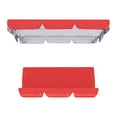 IMossad Patio Swing Canopy Cover Set - Swing Replacement Top Cover ...