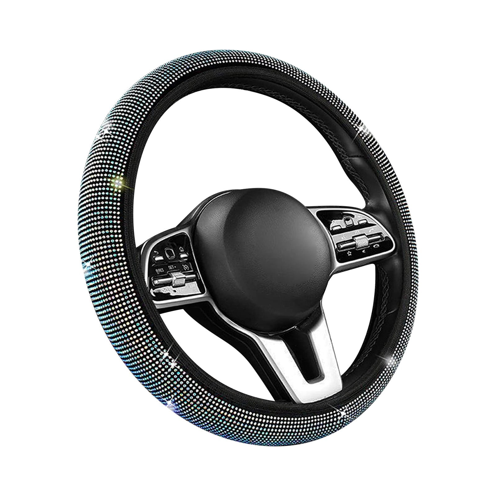 IMossad Summer Steering Wheel Cover, Rhinestone Steering Wheel Cover ...