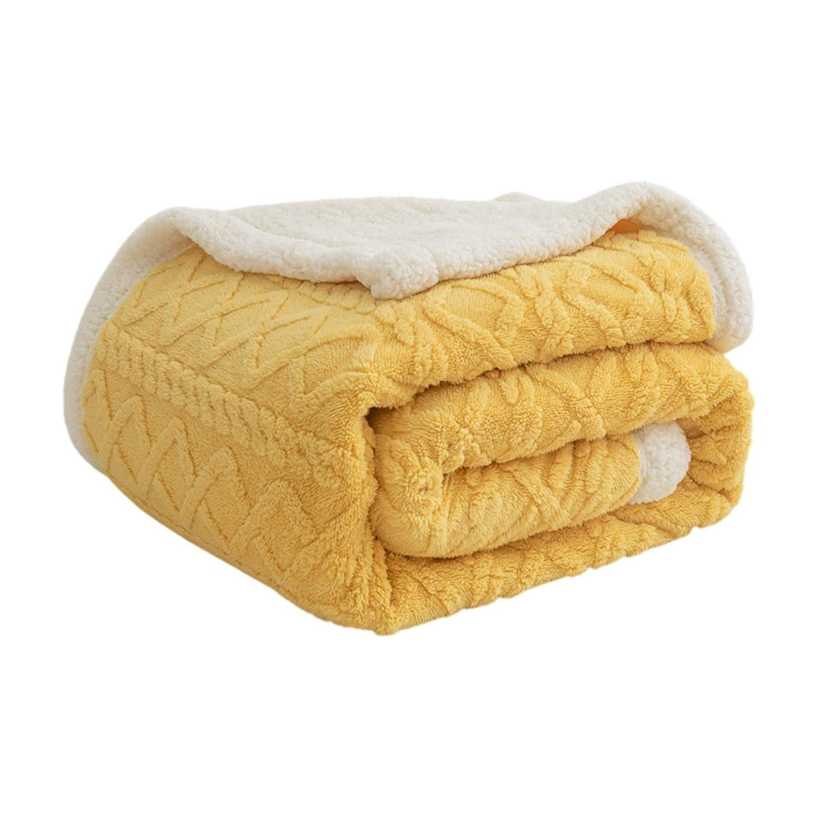 IMossad Taffeta Fleece Blanket Soft Lambswool Mini Blanket – Double ...