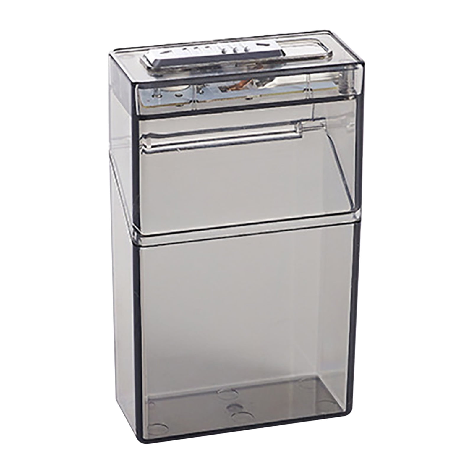 IMossad Transparent Cigarette Case with USB Rechargeable Tungsten ...