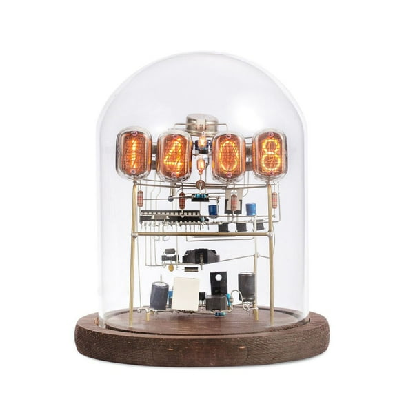 IN-12 Nixie Tube Clock Digital Tube Clock Punk Digital Tube LED Clock ...