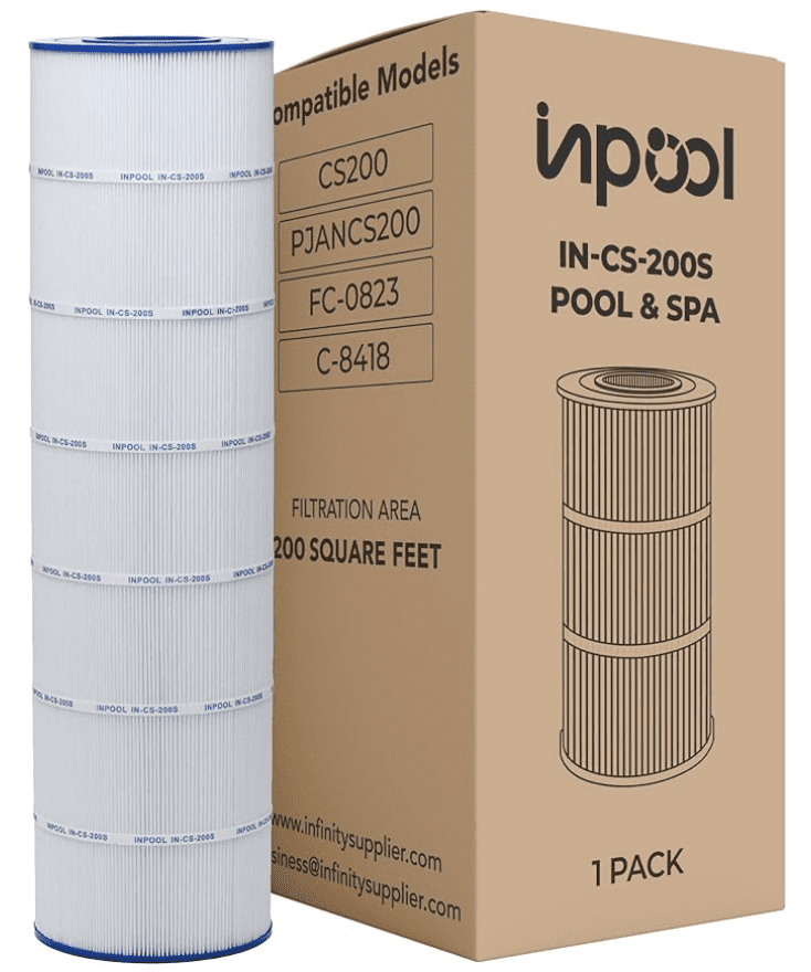 IN-CS-200S Pool & Spa Filter Cartridge, Pool Skimmer and Pool, 200 Sq ...