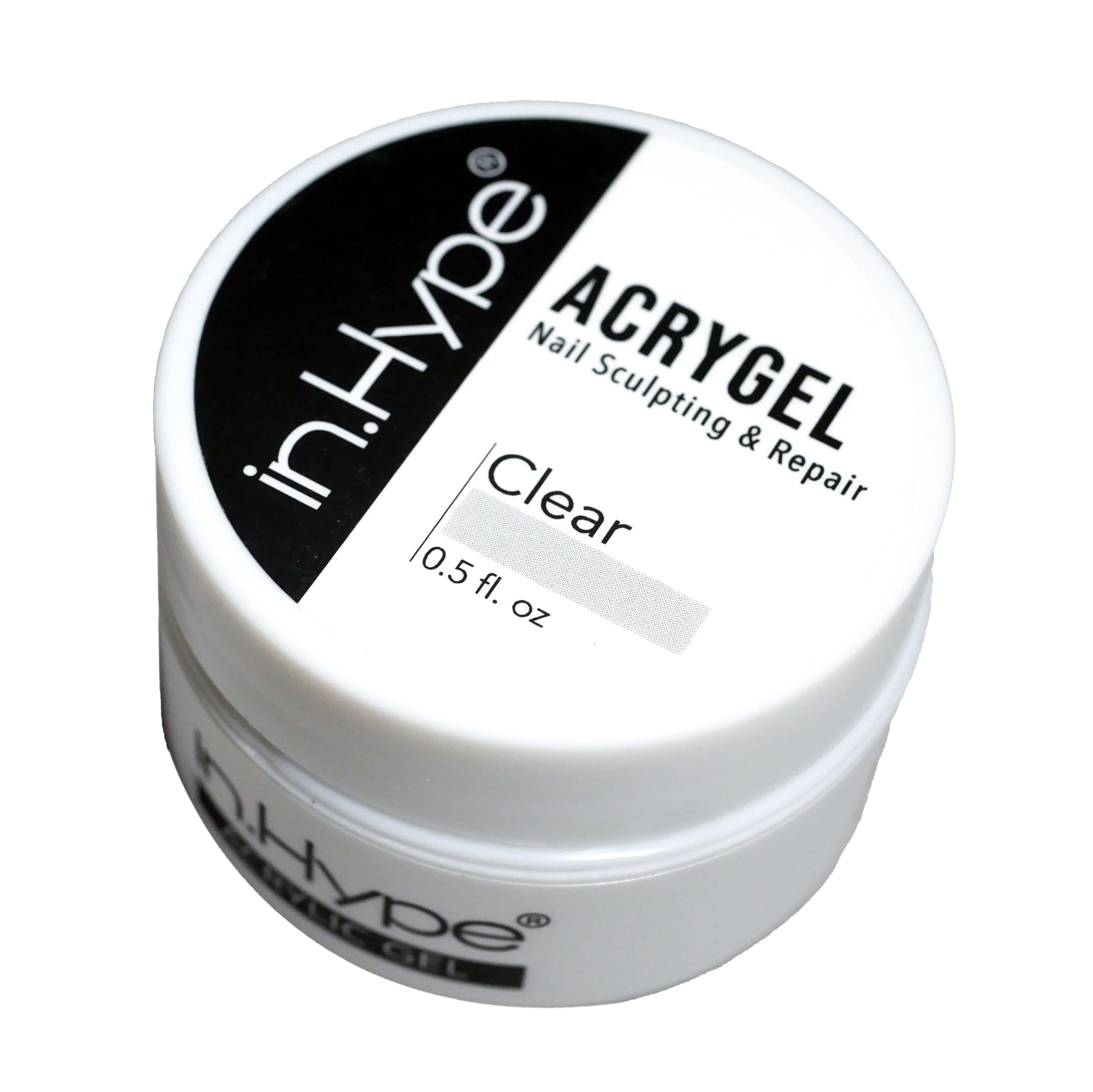 IN.Hype AcryGel/Acrylic Nail Extension Builder Gel Poly Nail Gel (Clear ...