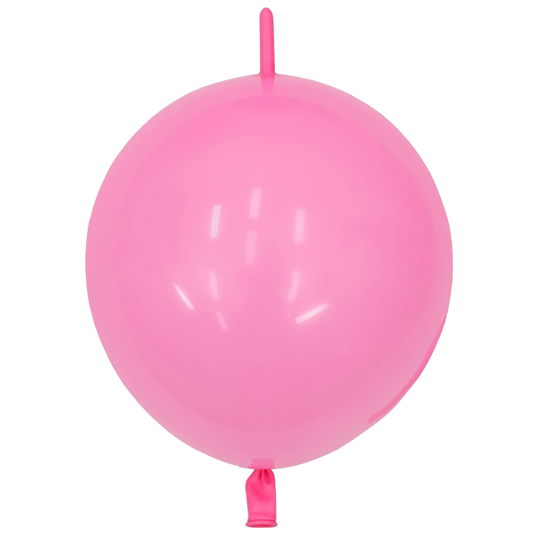 IN-JOOYAA 10 in Small Pink Balloons 50 pcs Quick Link Latex Balloons ...