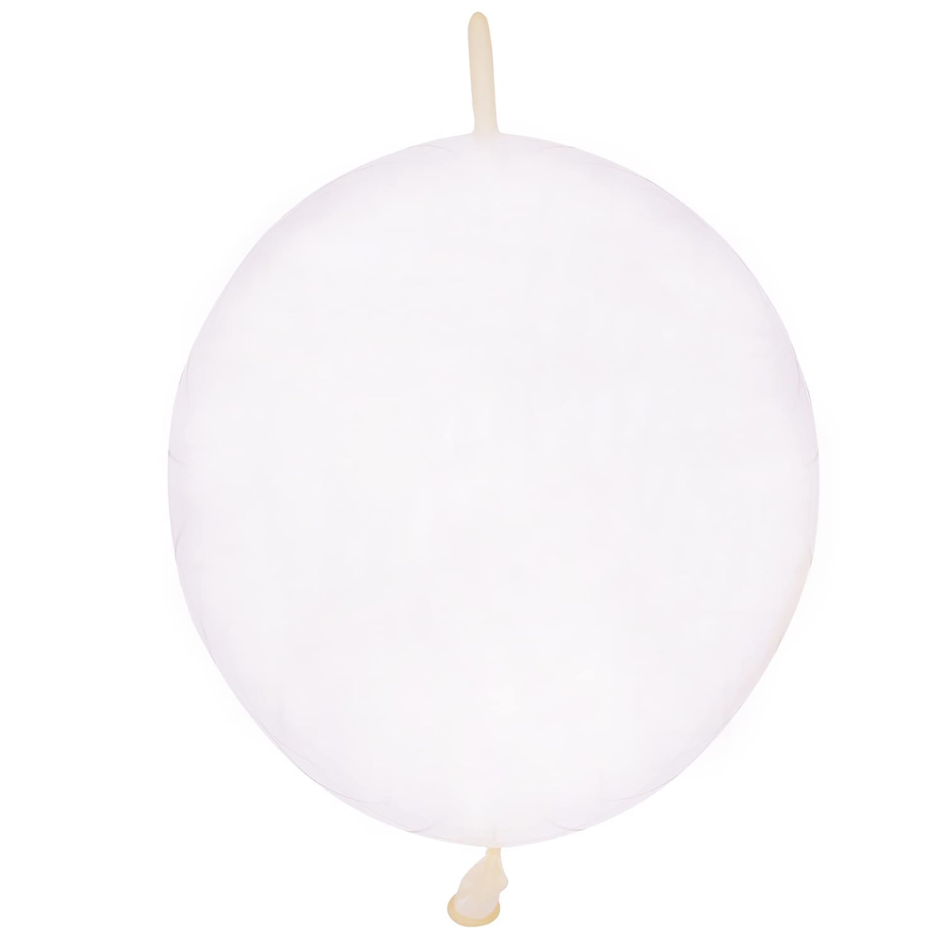 IN-JOOYAA 6 inch Clear Quick Link Balloons 100 pcs Transparent Linkable ...