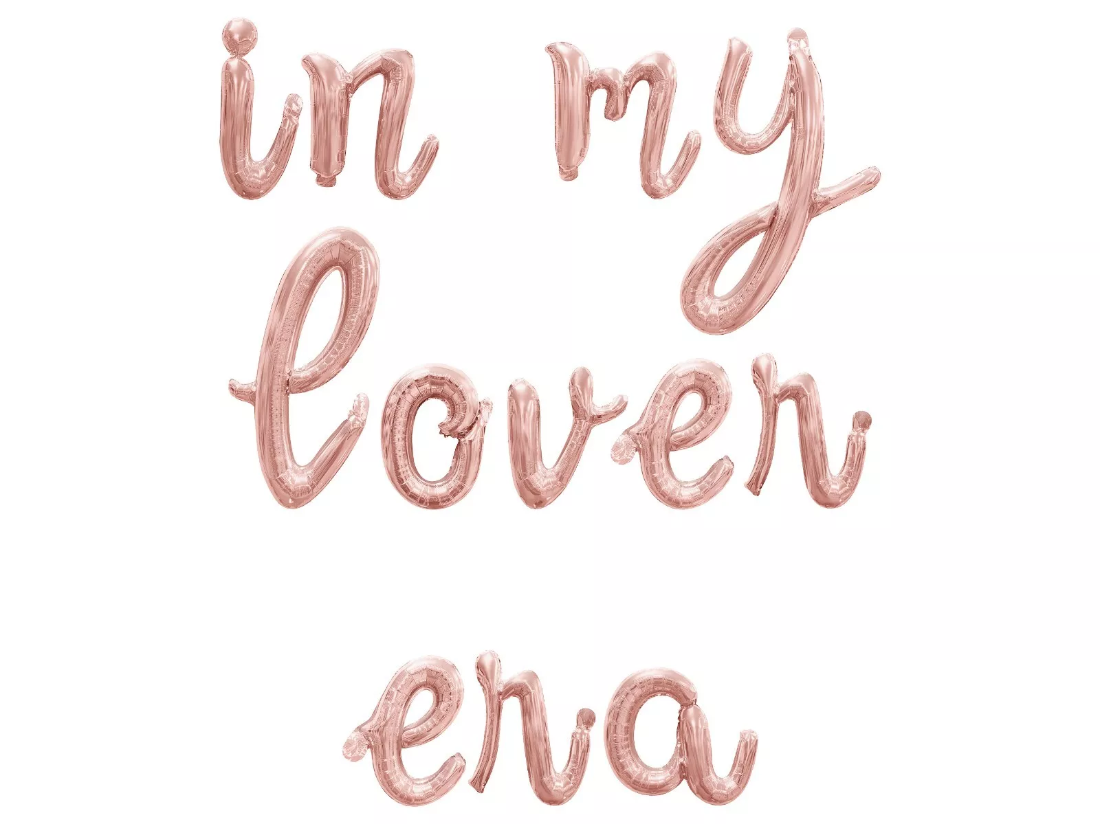 IN MY LOVER ERA Cursive Letter Balloon Banner - Bachelorette Party ...