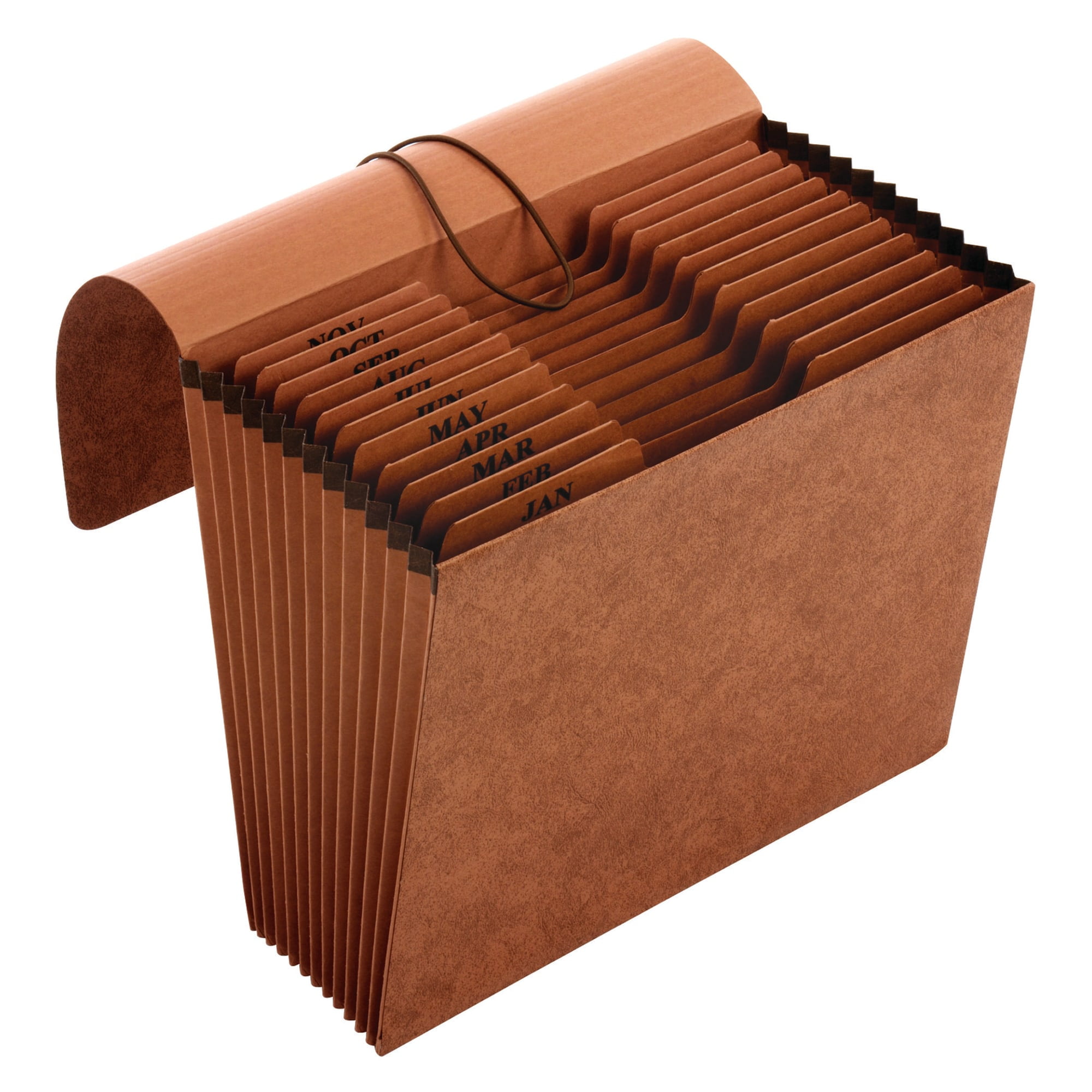 [IN]PLACE Expanding File with Flap, Letter, Jan-Dec, 12 Pockets ...