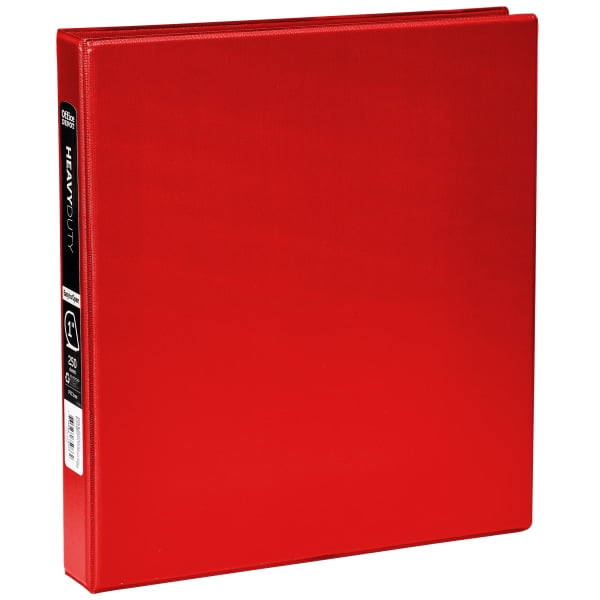 [IN]PLACE® Heavy-Duty Easy Open® D-Ring Binder, 1" Rings, 59% Recycled ...