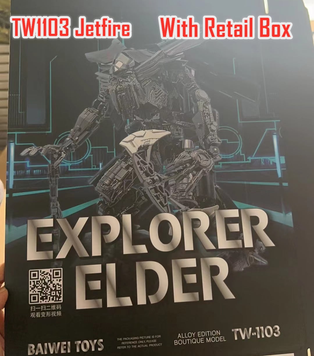 [IN STOCK] BAIWEI Transformation TW-1103 TW1103 Jetfire Skyfire TW1022 ...