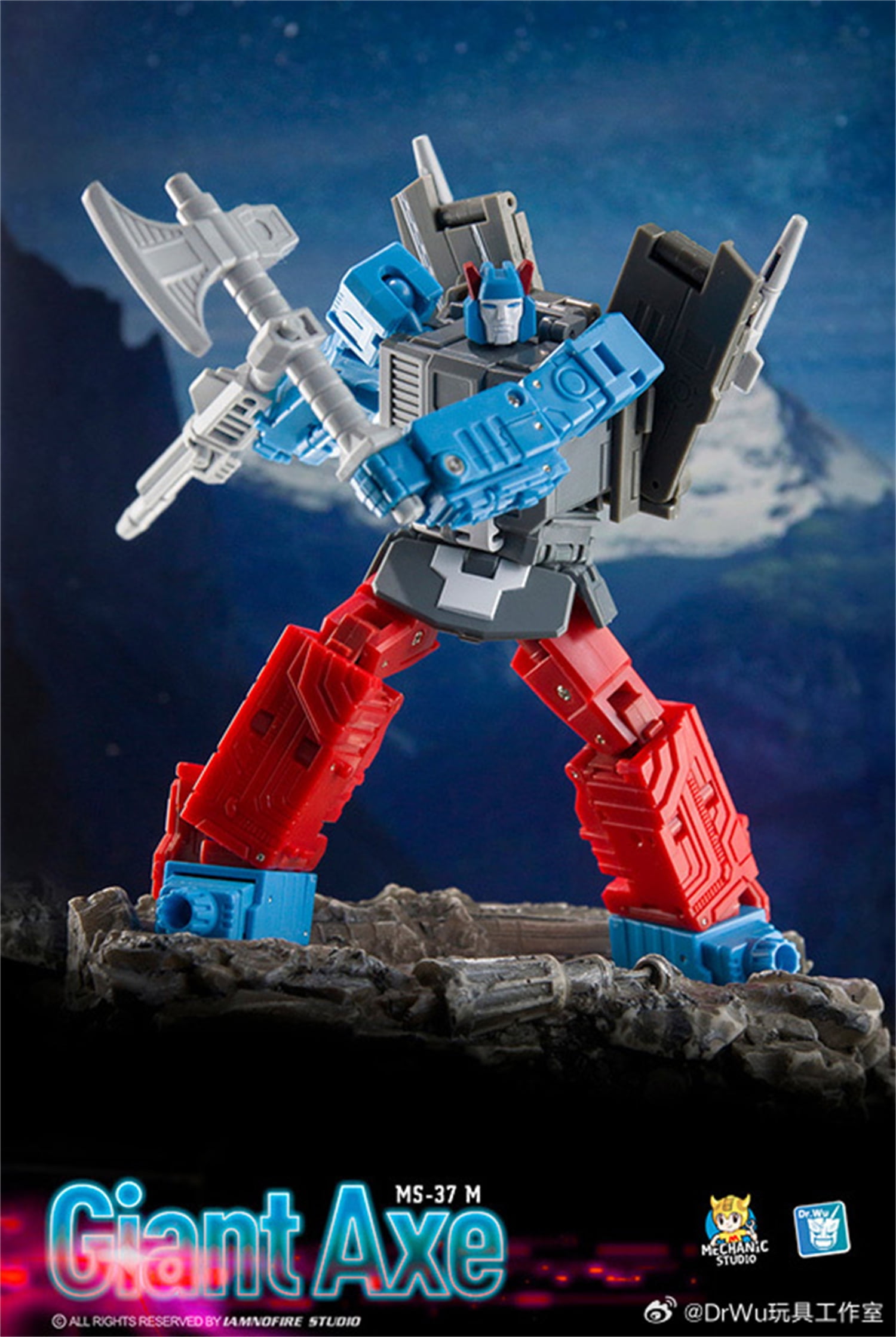 [IN STOCK ] Transformation Dr. Wu And MFT Collaborate MS-37 MS-37M MS ...