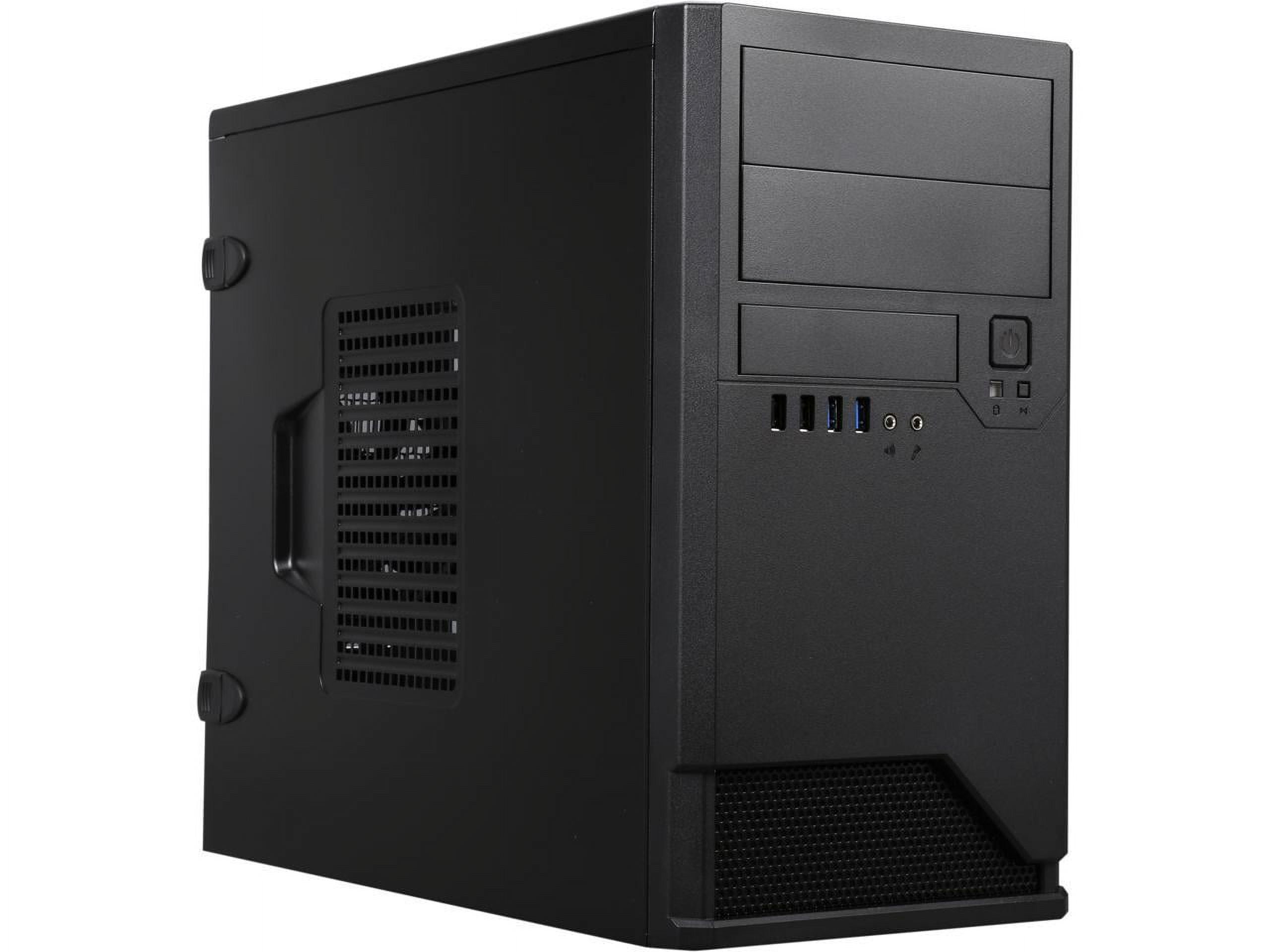 IN WIN EM048.CH350TB3 Black SECC Micro ATX Mini Tower Computer Case ...