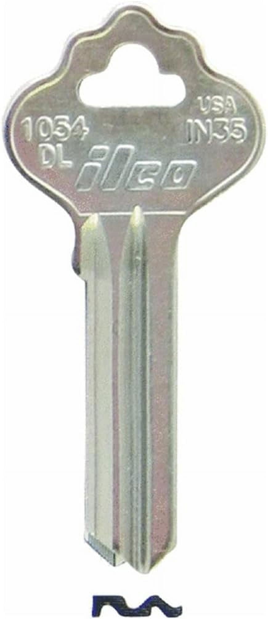 IN35 Key Blank for Rim Cylinder Lock. - Walmart.com