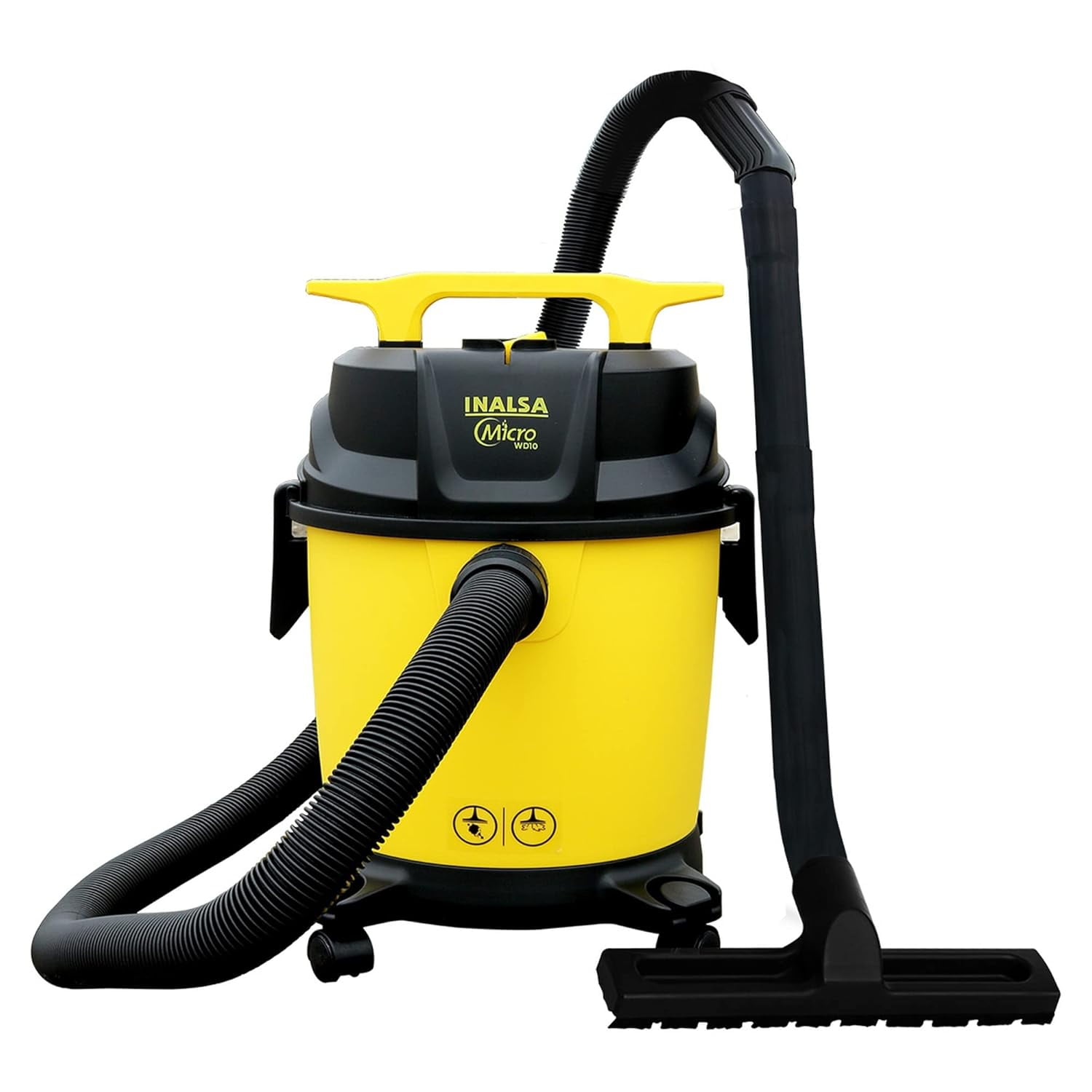 INALSA Wet and Dry Vacuum Cleaner for Home10 LTR Capacity1200 W 17 kPa ...