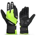 INBIKE Men's Full Finger Cycling Gloves, Windproof, Reflective, Thermal ...