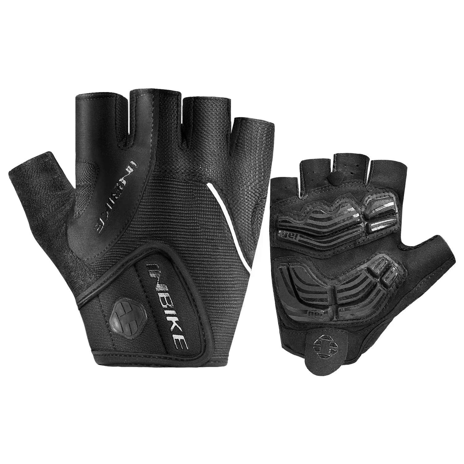 INBIKE Unisex Gel Cycling Gloves Fingerless Bike Gloves Men Women ...