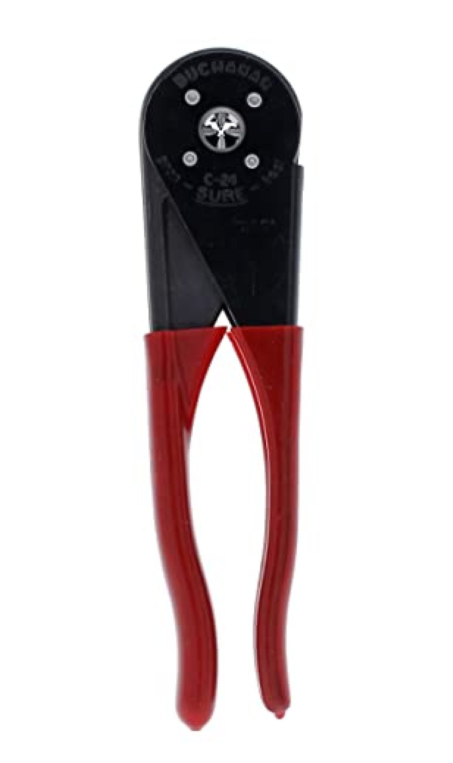 INC. C24 Four-Way Crimp Tool – Spring Loaded, Fingertip Adjustment Wire ...