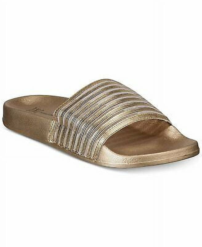 INC International Concepts Metallic Mesh Stripe Pool Slides Title: L ...