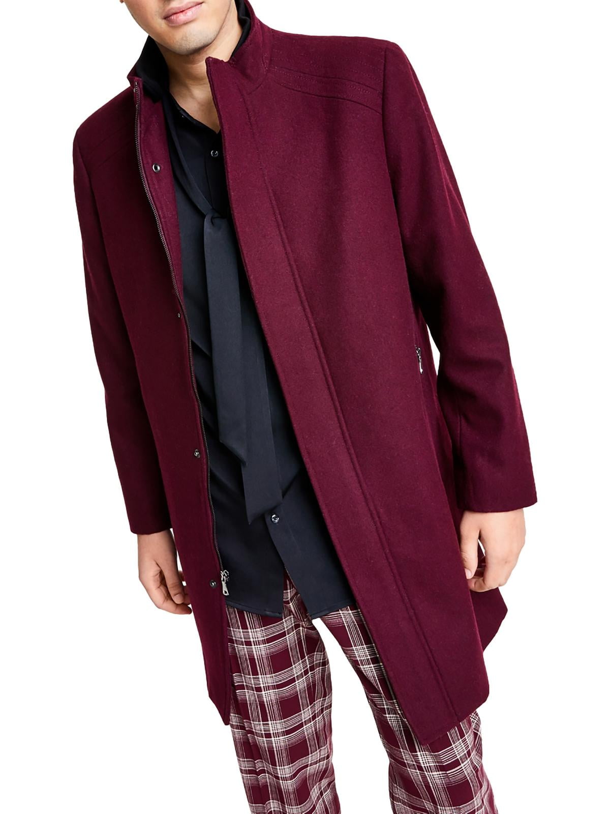 INC Mens Kylo Wool Blend Topper Overcoat - Walmart.com