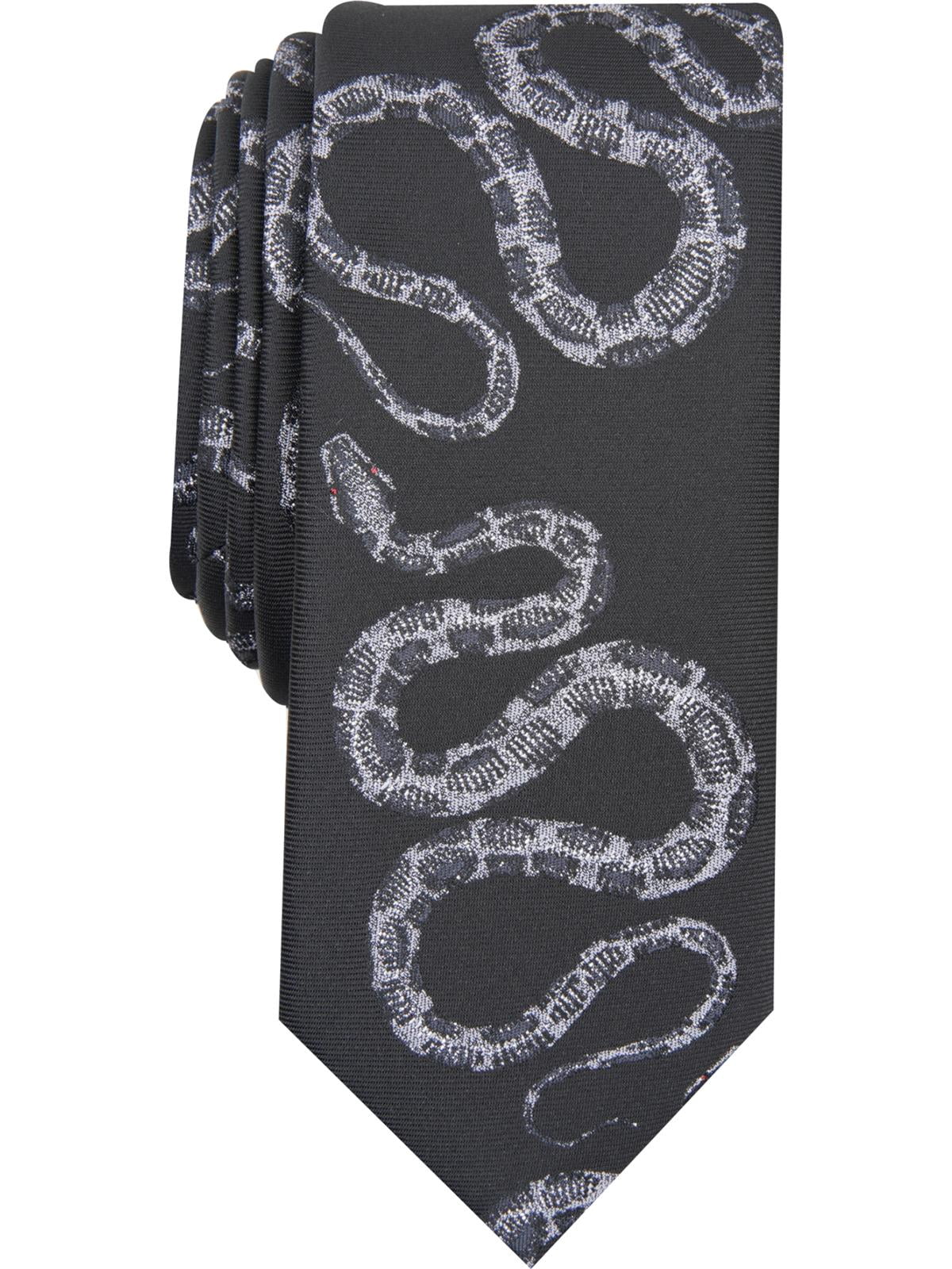 INC Mens Python Convo Metallic Snake Neck Tie Black O/S - Walmart ...