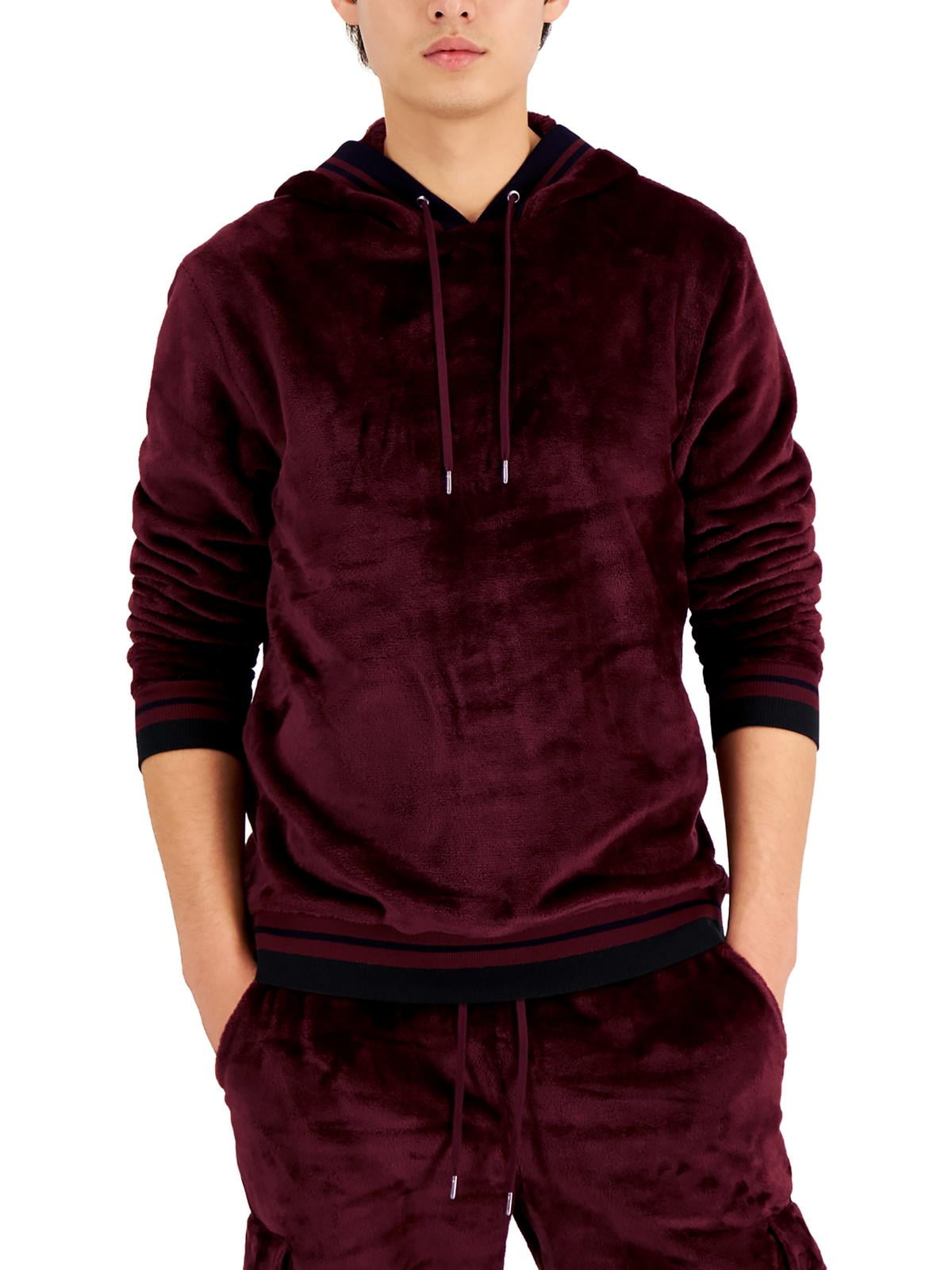 INC Mens Velour Regular Fit Hoodie - Walmart.com