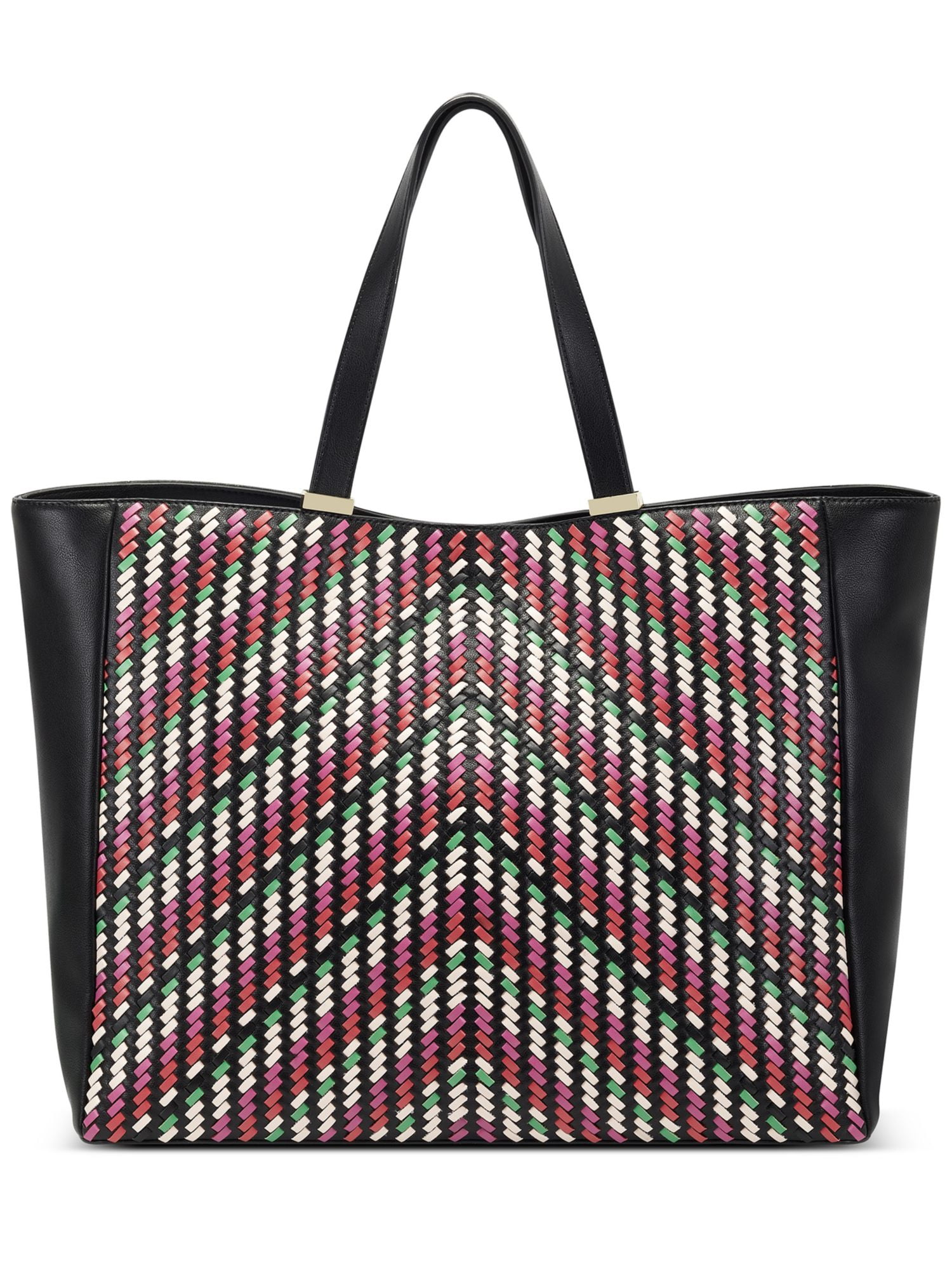 INC Women's Black Michaelaa Feet Polyester Woven Pattern Double Flat ...