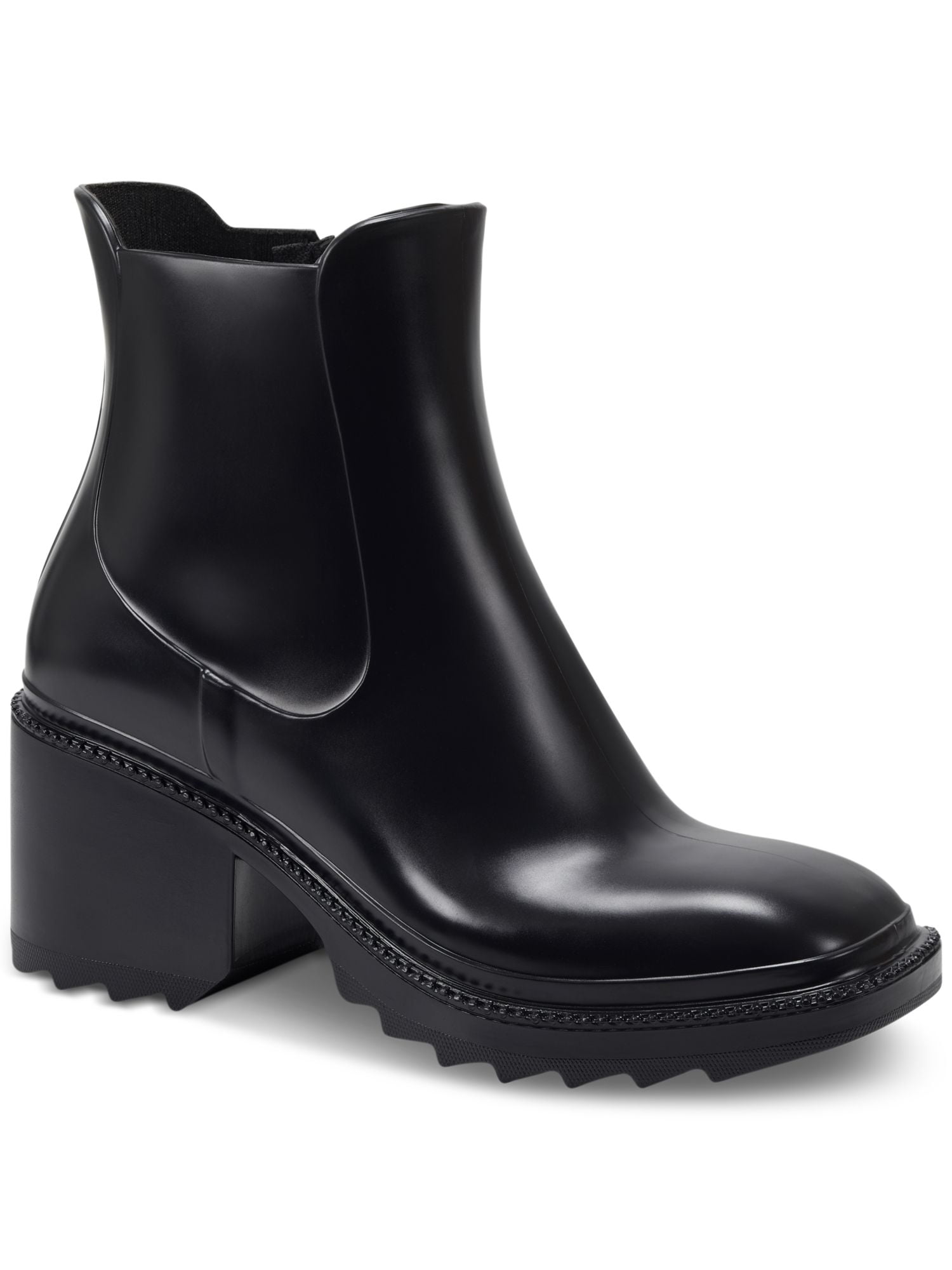 INC Womens Black Cushioned Eadin Round Toe Dress Boots Shoes 6 M ...