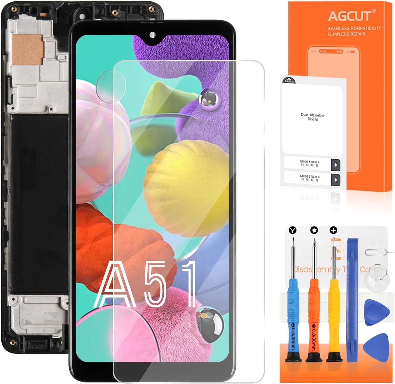 INCELL for Samsung Galaxy A51 Screen Replacement for Samsung A51 LCD ...