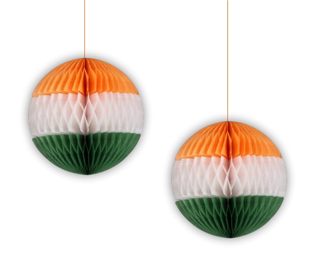 INCHEON PARTY Tri Color Party Pom Poms Tissue Paper Decorations ...