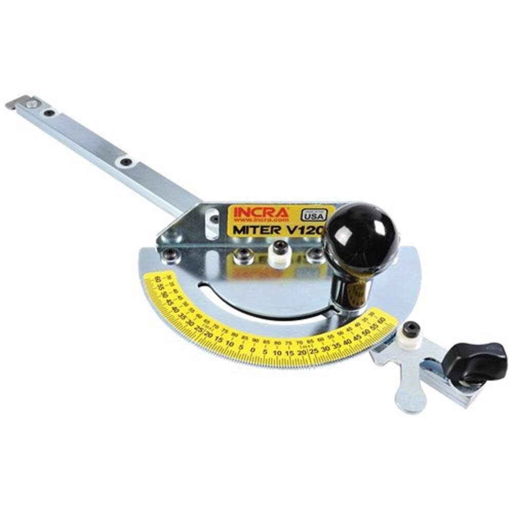 INCRA MiterV120 Miter Gauge for Table & Band Saws, Router Tables ...