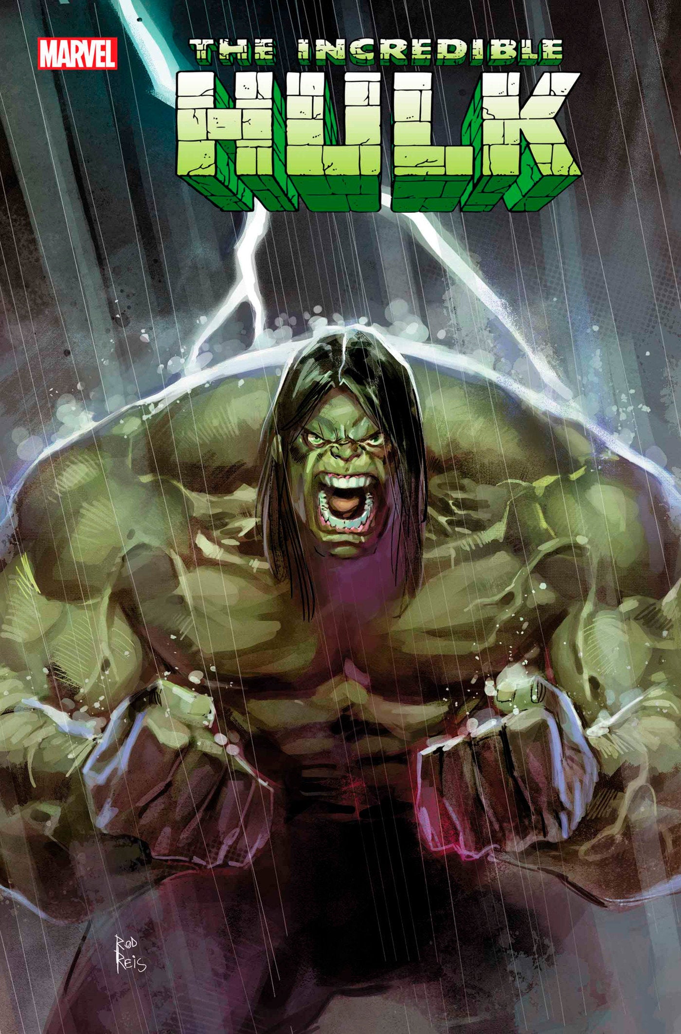 INCREDIBLE HULK #15 ROD REIS VARIANT - Walmart.com