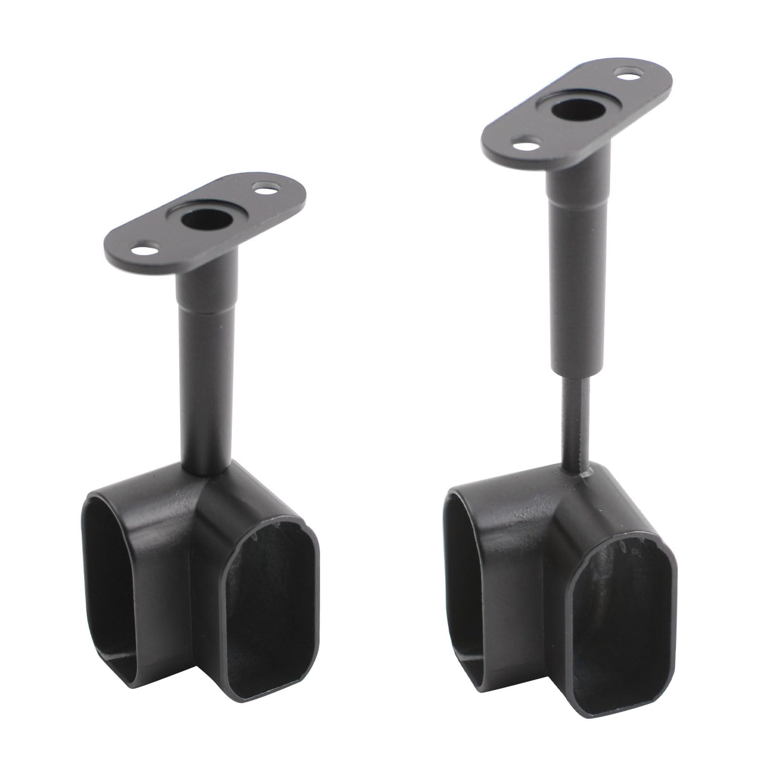 INCREWAY Corner Closet Rod Support Bracket, 2PCS 90° Heavy Duty ...