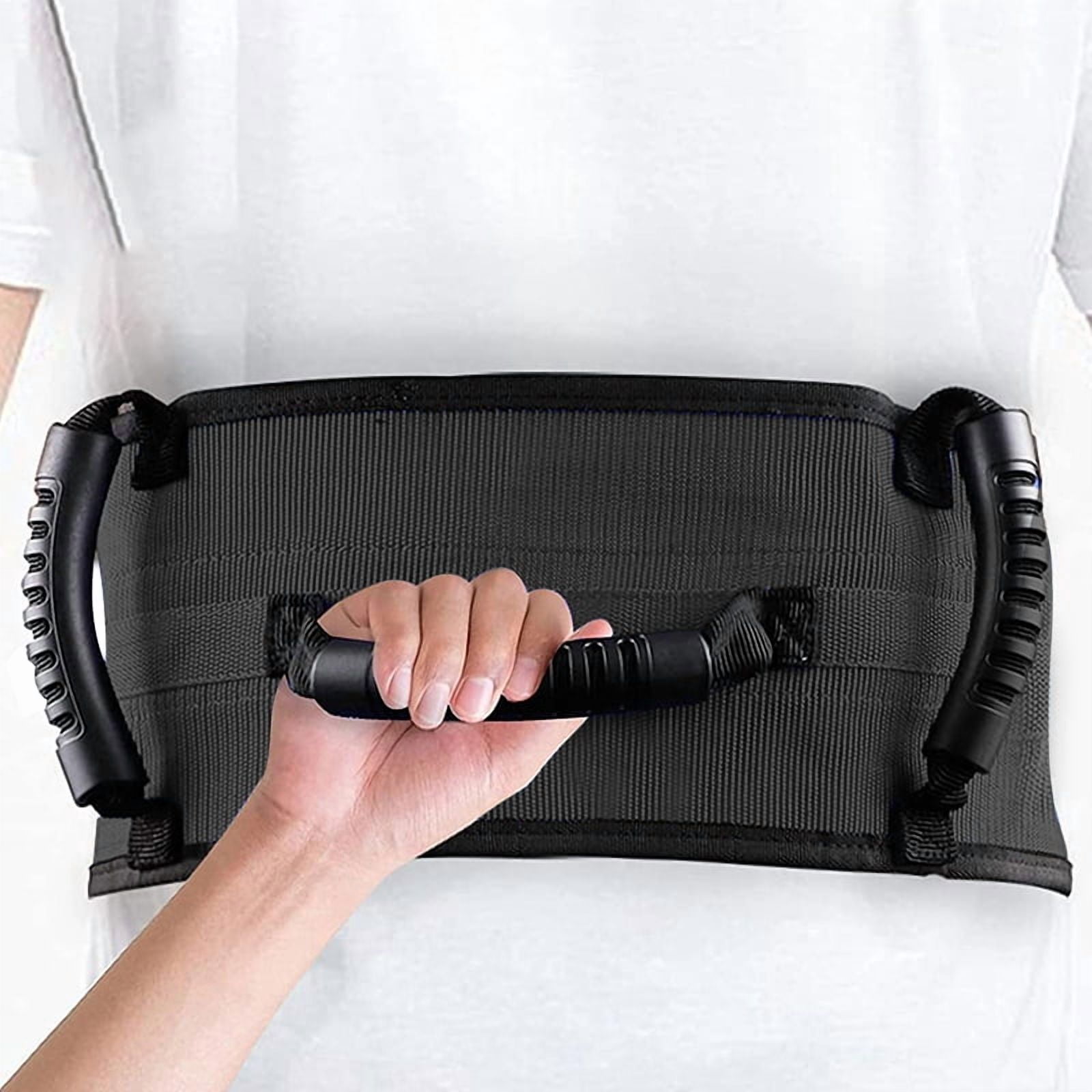 INCTUO 1 PACK Gait Belts Transfer Belt for Seniors with 5 Handles, Gate ...