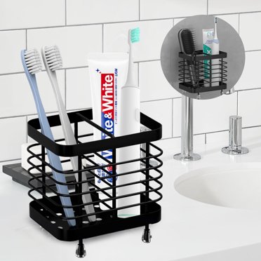 Luxspire Toothbrush Holders for Bathroom, Stainless Steel Electric ...