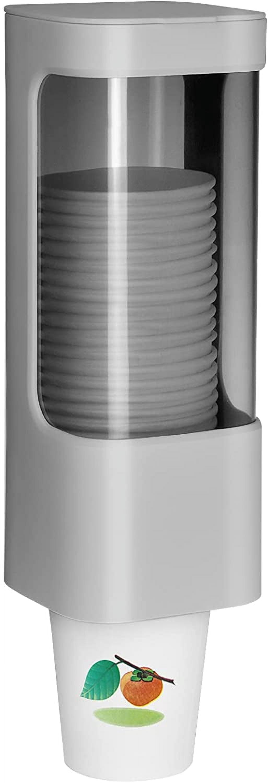 INCTUO Cup Dispenser Wall Mounted Bathroom Cup Holder, 3oz-5oz ...