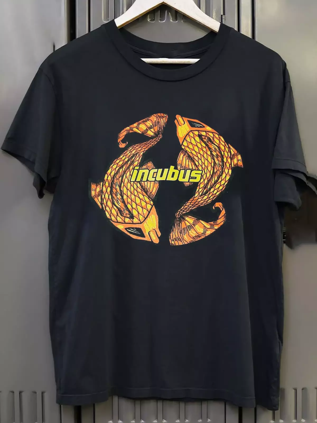 INCUBUS 2001 Rare koi fish Gift For Fan Black All Size T-Shirt VC1133 ...