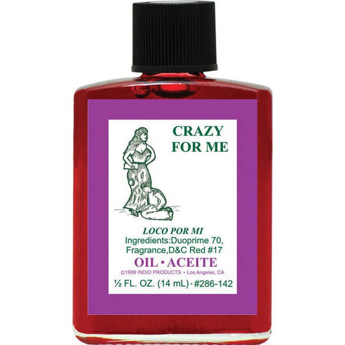 INDIO Spiritual Magick Oil-CRAZY FOR ME 1/2oz - Walmart.com