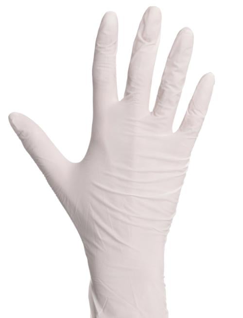 INDIVIDUAL Latex Gloves, Large, White, 4 Mil, Powder Free | 1,000/Case ...