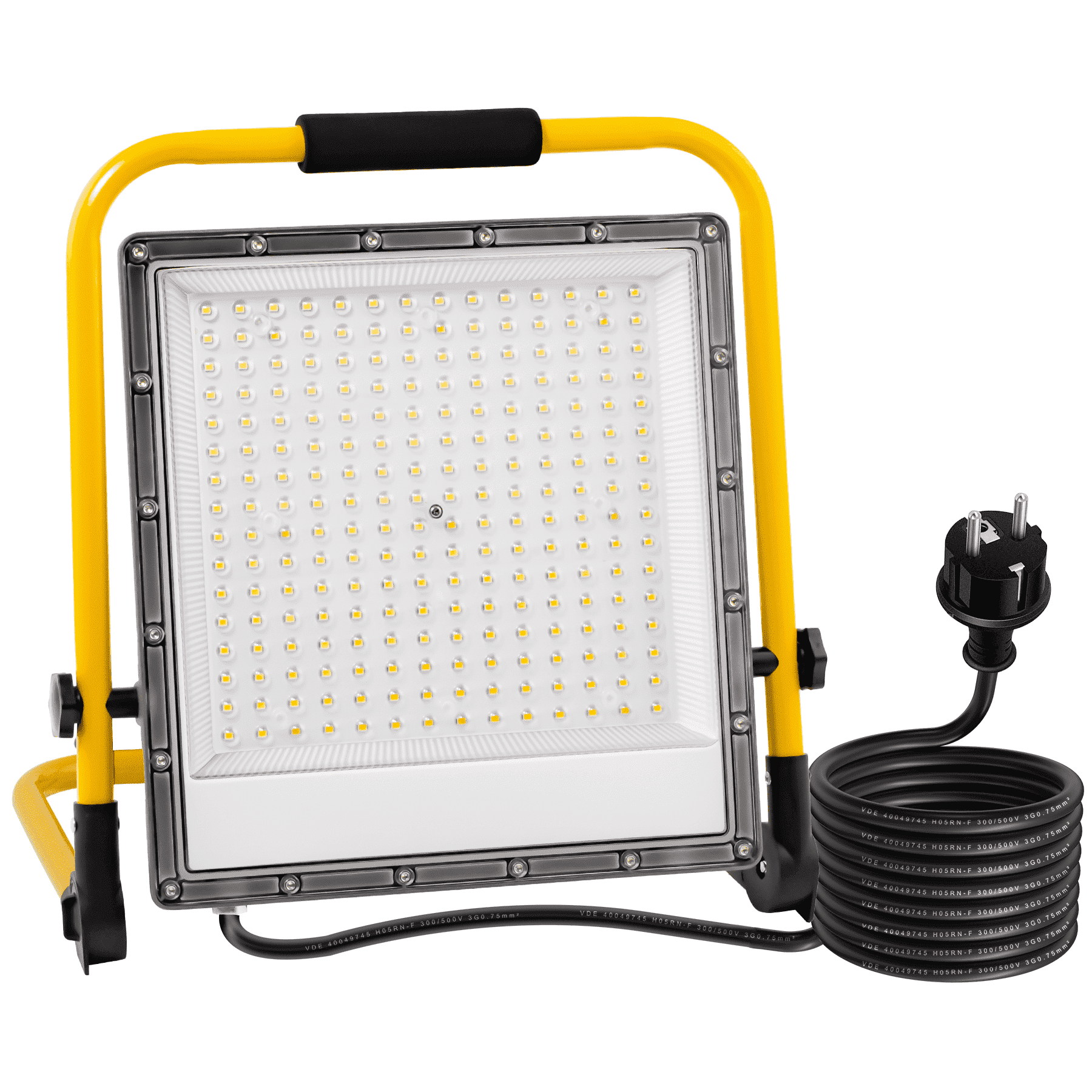 INDMIRD 200W 20000LM Work Lights with 4 meter rubber tube,6500K IP66 ...