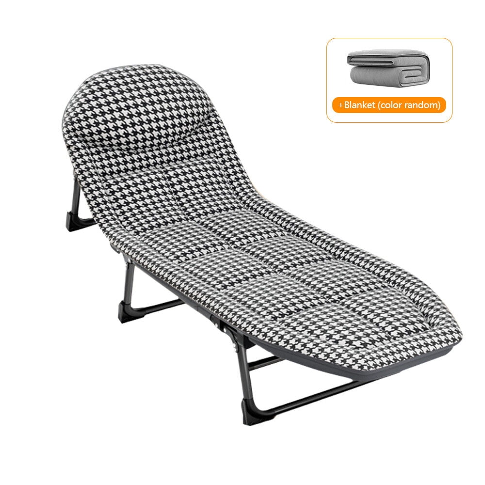 INDSUMOT Folding Sleeping Cot, Camping Cots for Adults with Blanket Max ...