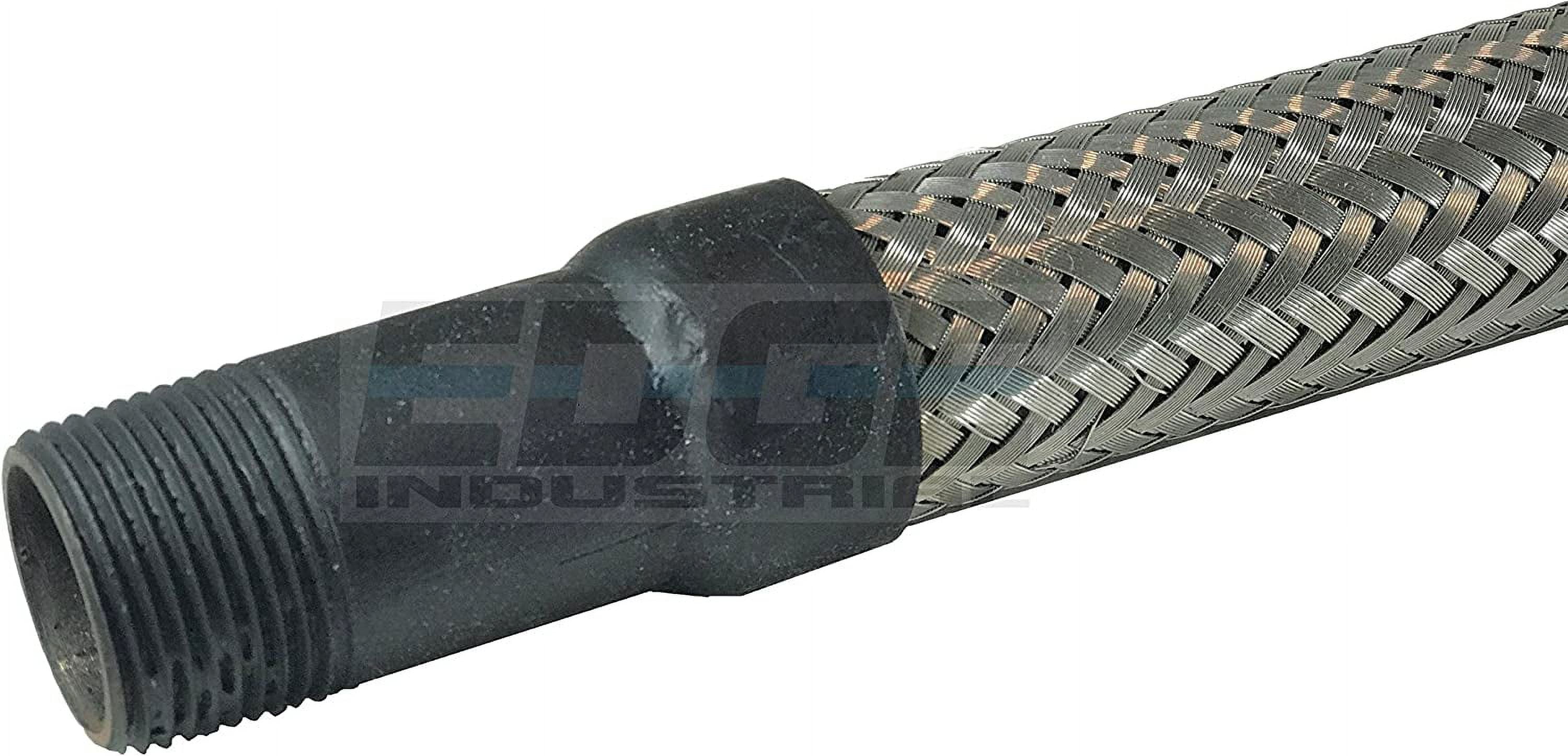 INDUSTRIAL GRADE HEAVY DUTY IBLE METAL HOSE CONNECTOR (MADE IN USA) 1 ...