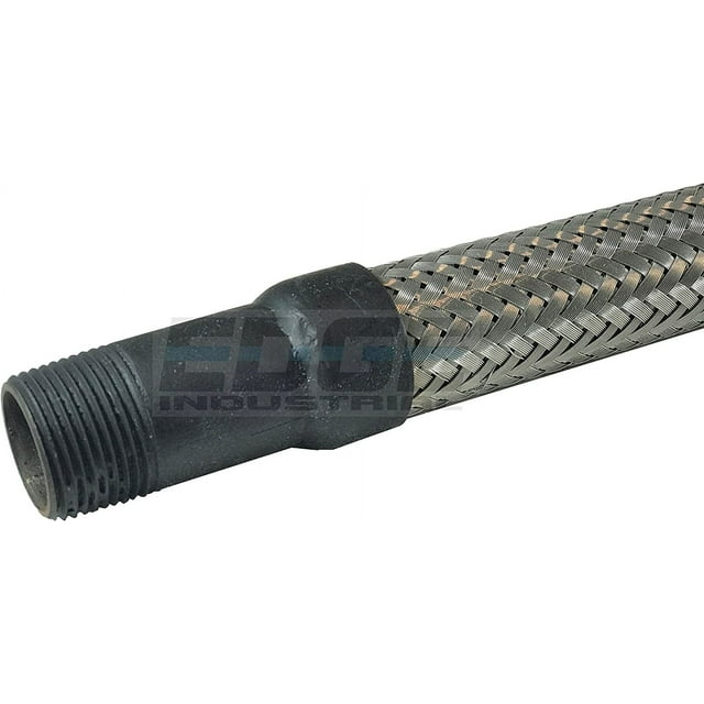 INDUSTRIAL GRADE HEAVY DUTY IBLE METAL HOSE CONNECTOR (MADE IN USA) 1 ...