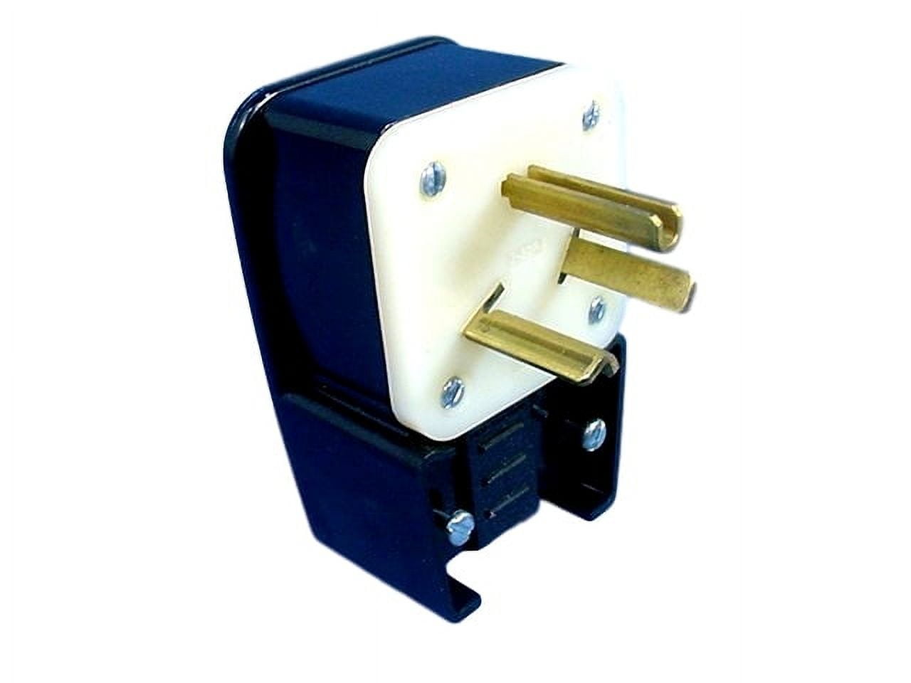 INDUSTRIAL Straight Blade Right Angle Power Plug 7-30 30A 277V 9730-P ...