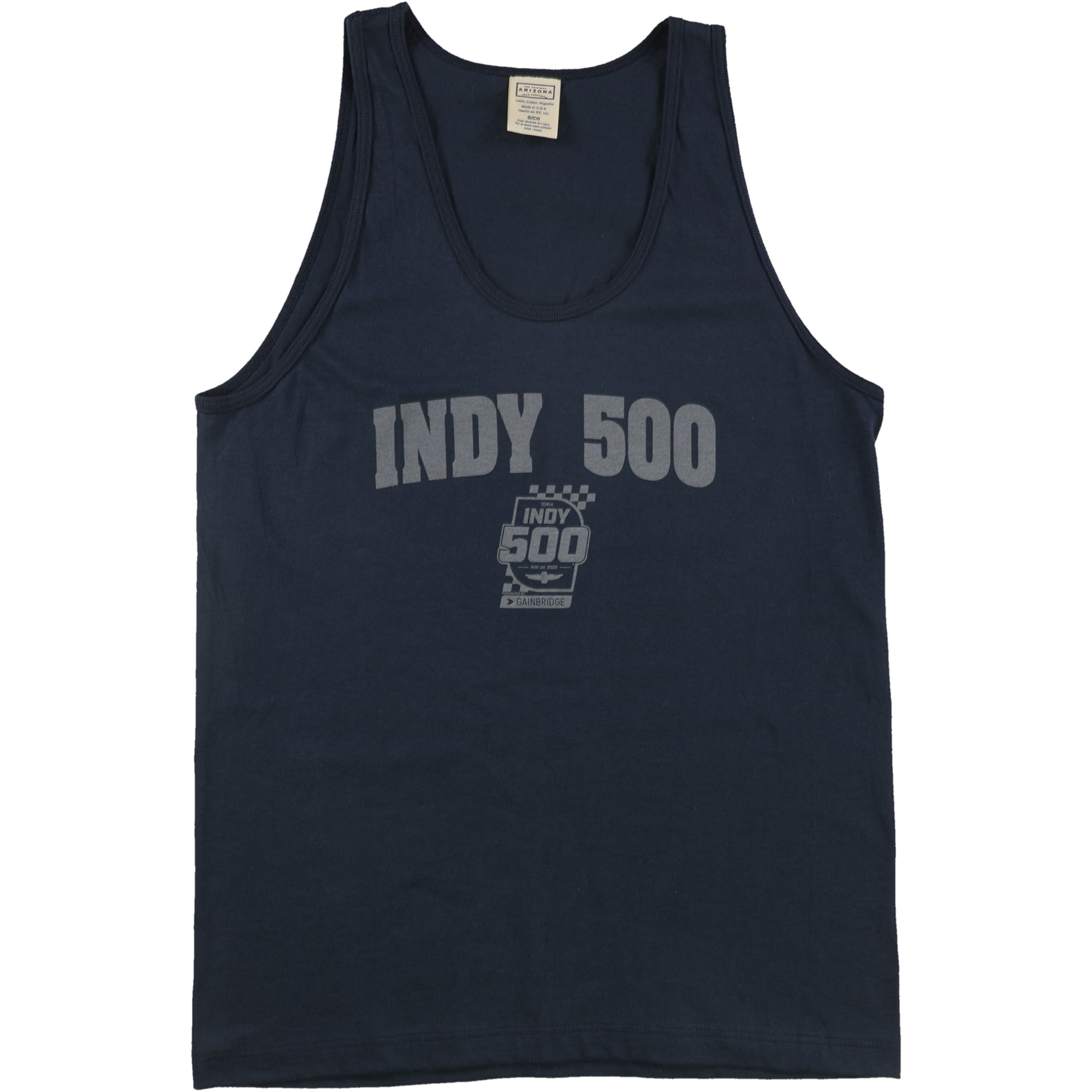 Indy 500 Mens Arizona Jean Co Tank Top, Blue, Medium - Walmart.com
