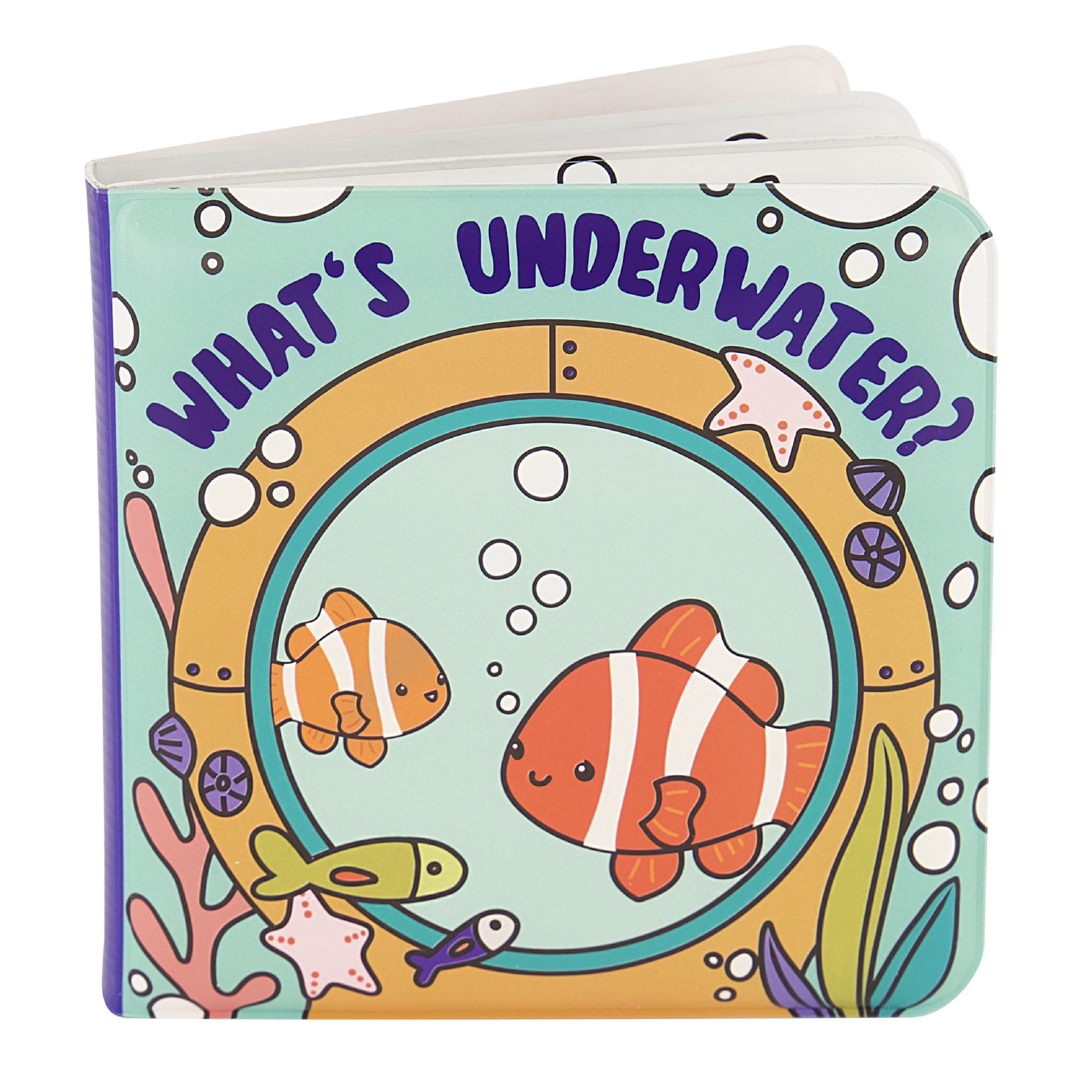 Infantino Color Reveal Bath Book: Underwater Adventure Theme, Water ...