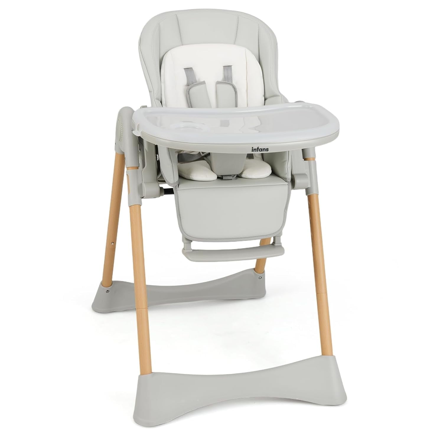 INFANS Baby High Chair, High Chairs for Babies & Toddlers with ...
